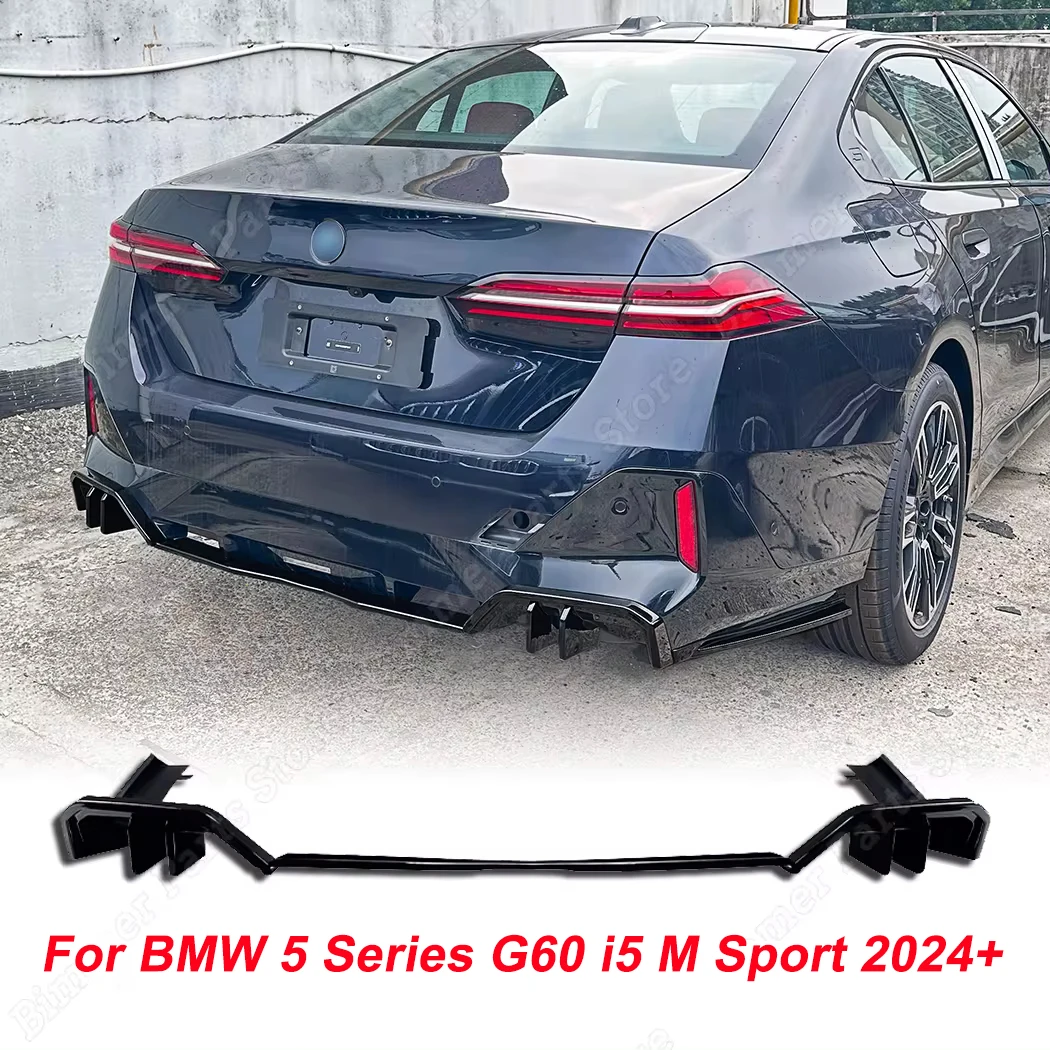 For-BMW-5-Series-G60-Sedan-i5-eDrive-40-M-Sport-2024-Rear-Spoiler-Lip ...