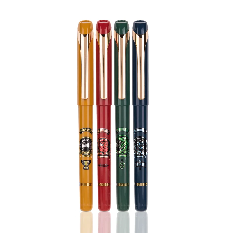 4Pcs Deli S85-H Harry Potter Quick Drying Cap Pulling Student Neutral ...