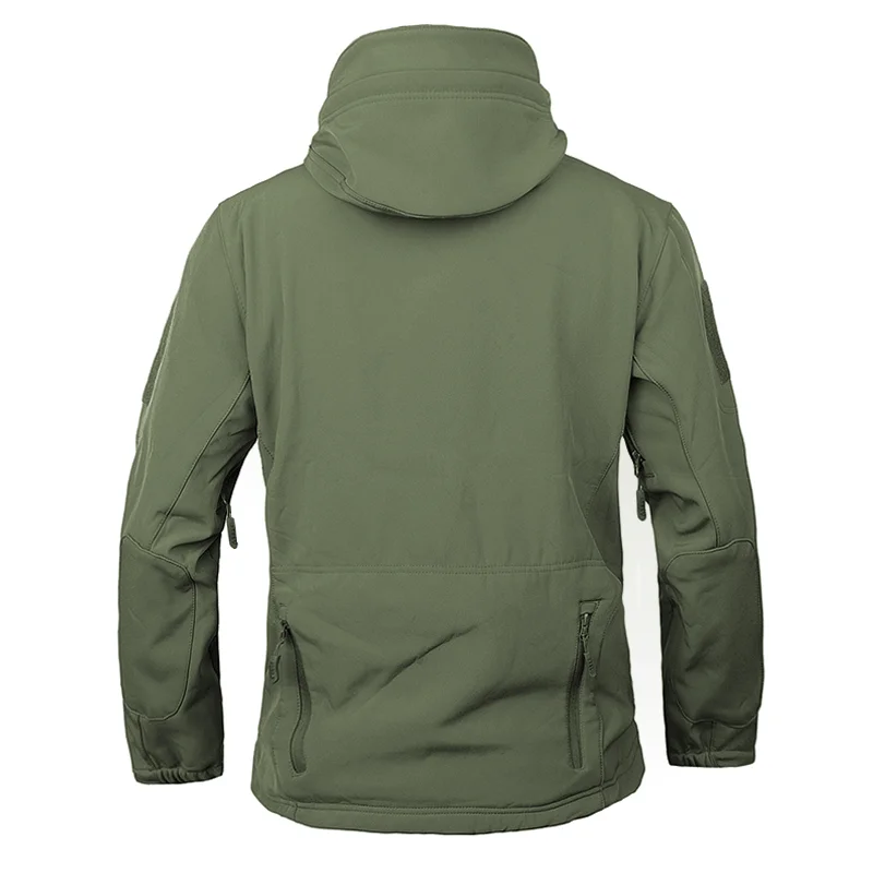 Military Tactical Winter Jacket Men Army CP Camouflage Airsoft Clothing ...