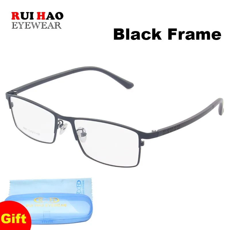 Frames Alloy Rimless Eyeglasses Men | Semi Rimless Glasses Frames ...