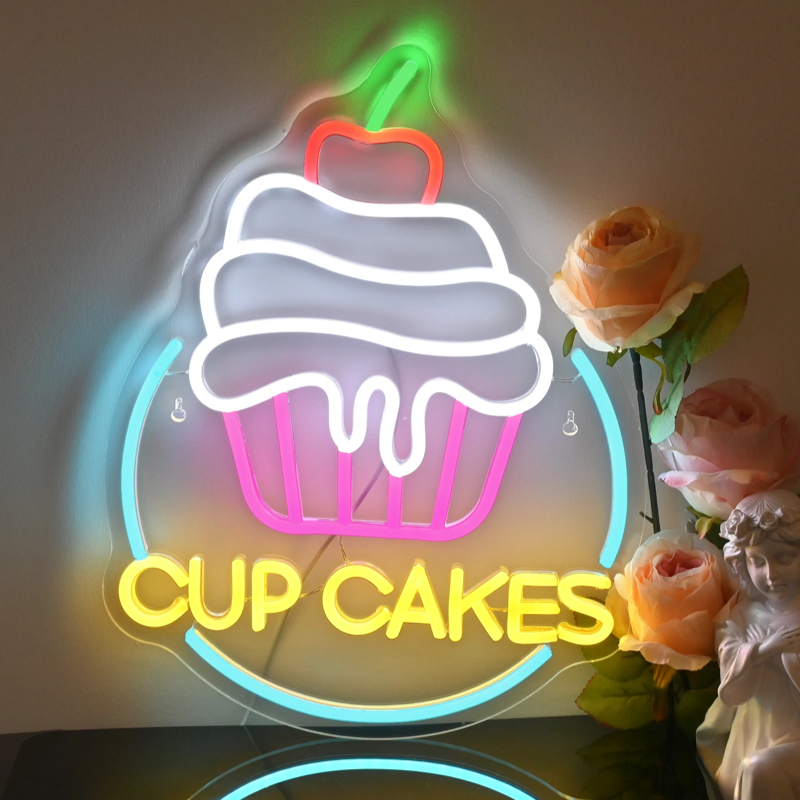 Cup-Cake-Neon-Sign-for-Wall-Decor-Dessert-LED-Neon-Sign-for-Bakery ...