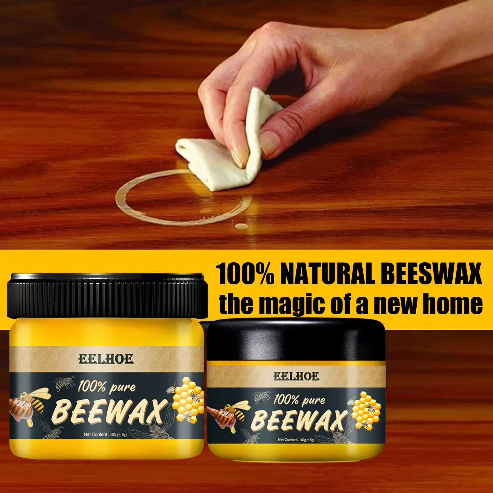 EELHOE-Natural-Beeswax-Wood-Floor-Maintenance-Beeswax-Furniture-Care-Polishing-Waterproof-and ...
