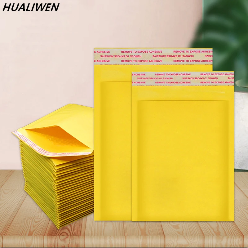 10PCS-Lot-Kraft-Paper-Bubble-Envelopes-Bags-Different-Specifications ...