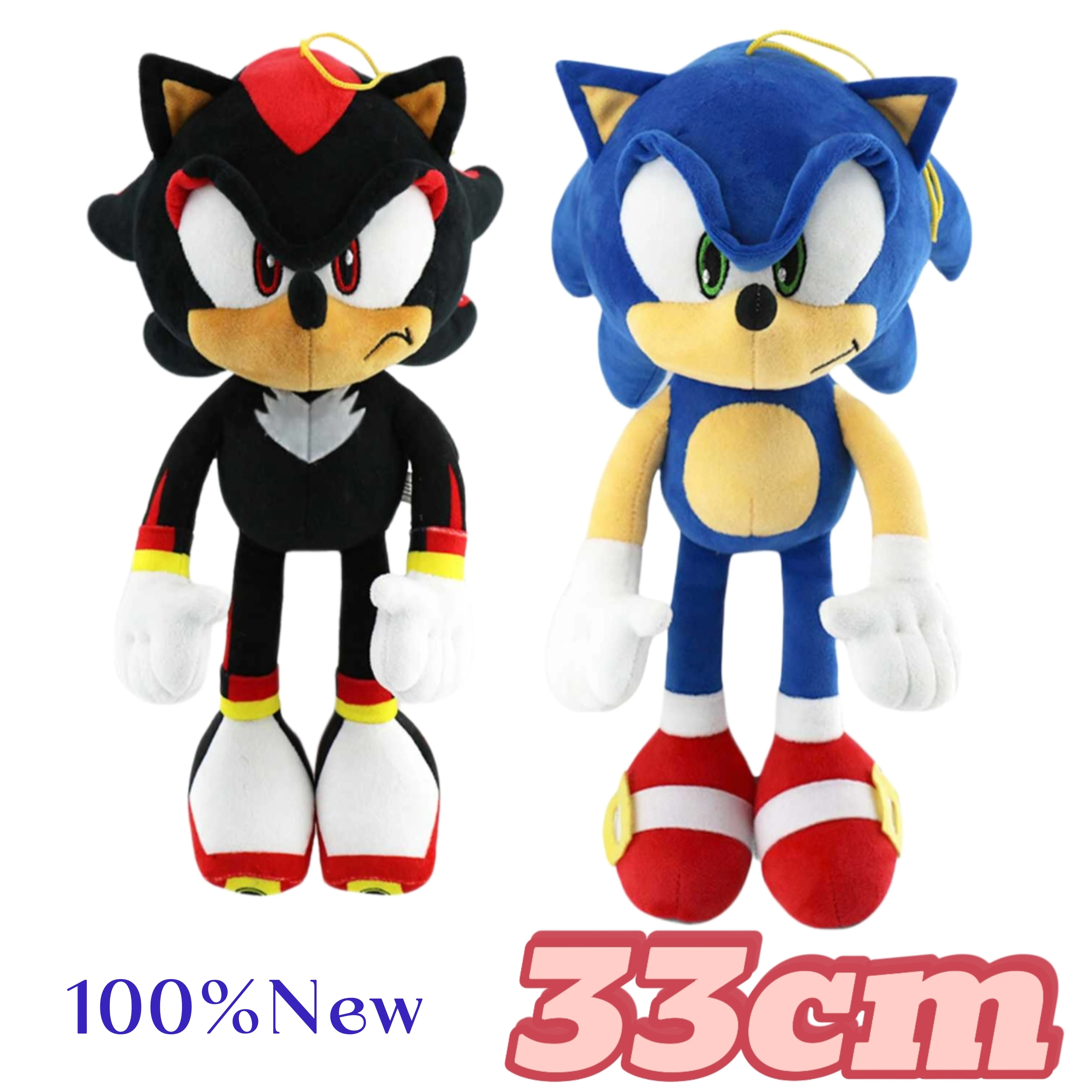 33cm-Sonic-Shadow-Movie-Anime-Sonic-Hedgehog-Super-Sonic-Plush-Toy-Doll ...
