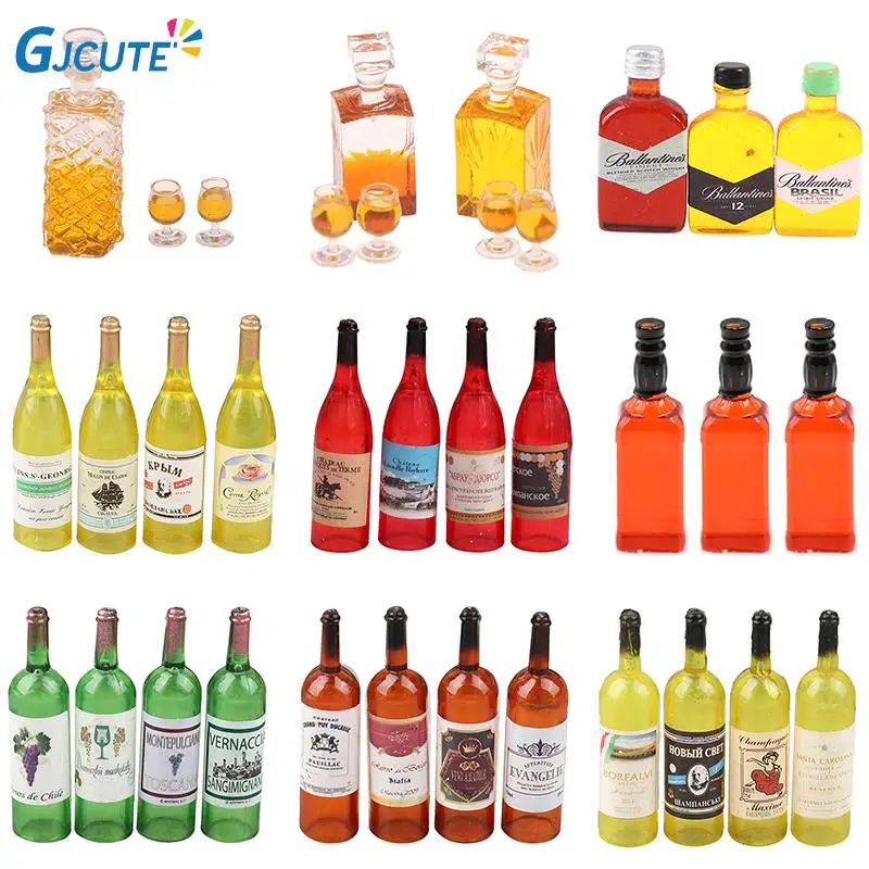 Colorful Liquor Bottles