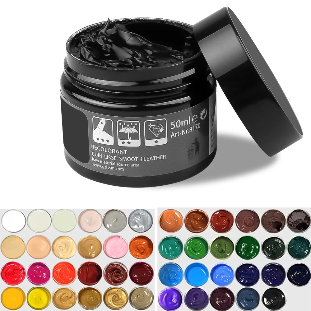 Car CareLeather Repair Kit Color changing recoloring Car seat shoes ...