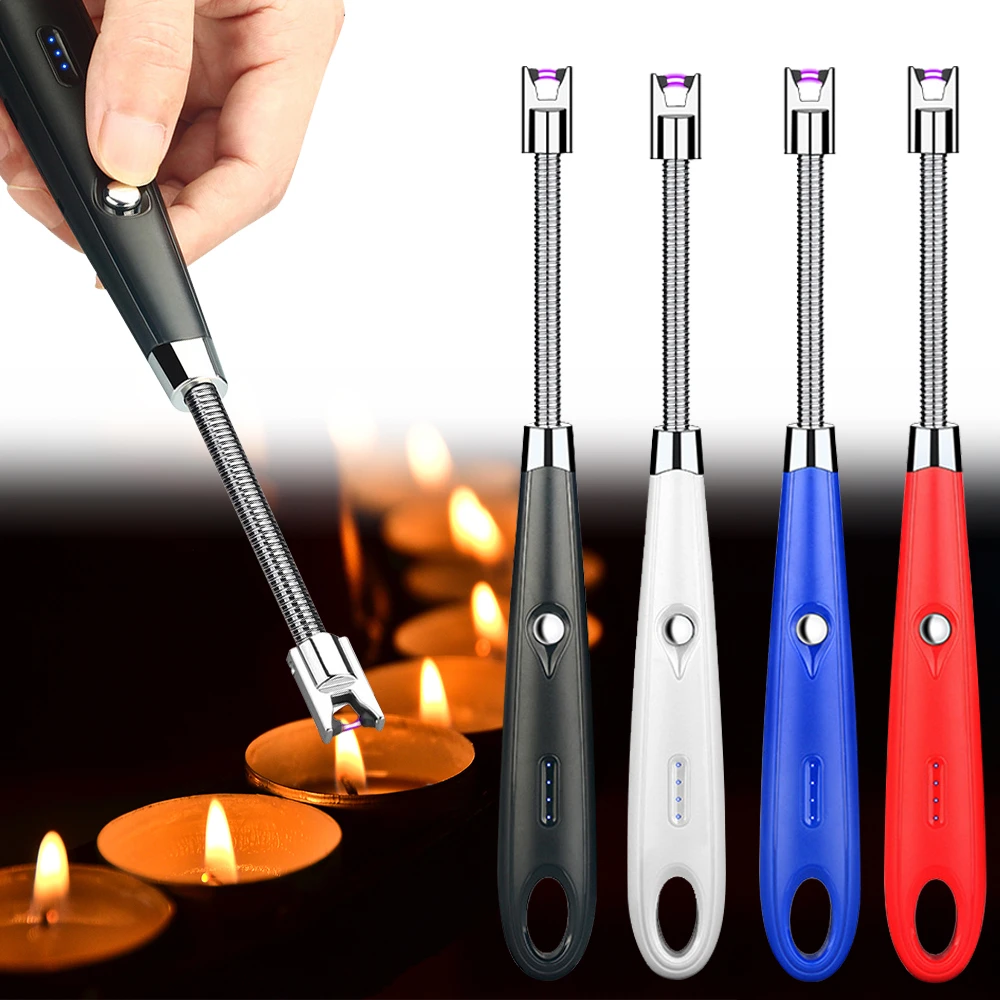 USB-Rechargeable-Kitchen-Windproof-Flameless-Electric-Plasma-Arc ...