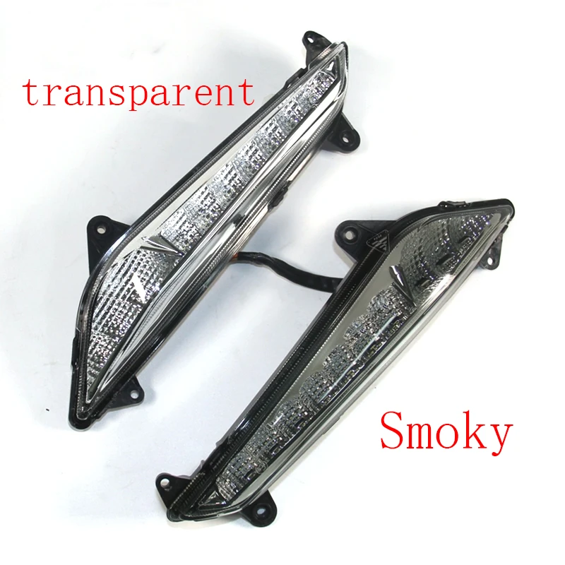 1PC Motorcycle Front Fender Side Turn Signal Light Indicator Lamp For ...