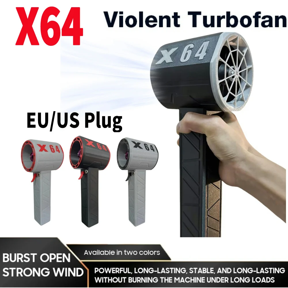 X64-Car-Violent-Blower-Handheld-Turbo-Jet-Fan-Brushless-Motor-800W-High ...