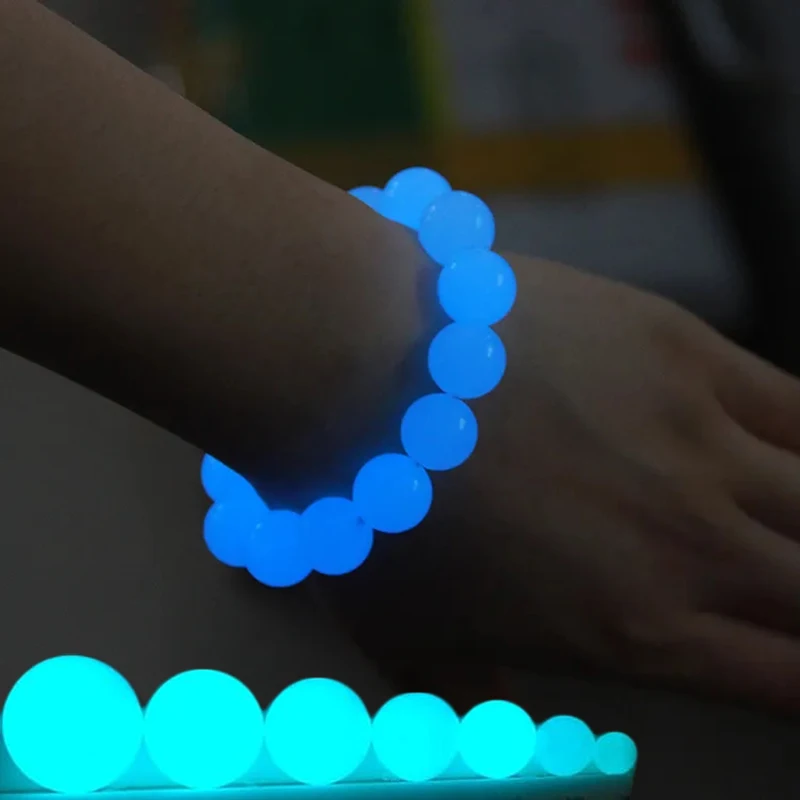 Luminous-Bracelets-For-Women-Men-Fluorescent-Natural-Stone-Bracelet ...