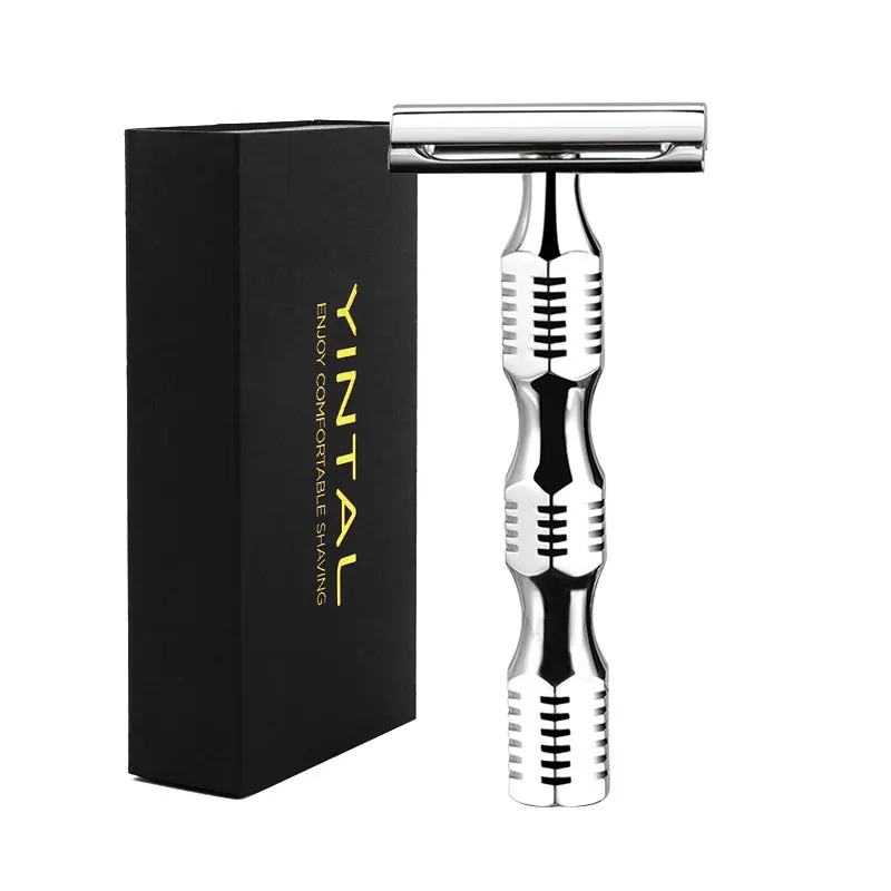 316l Stainless Steel Double Edge Safety Razor Men Shaving - Razors ...