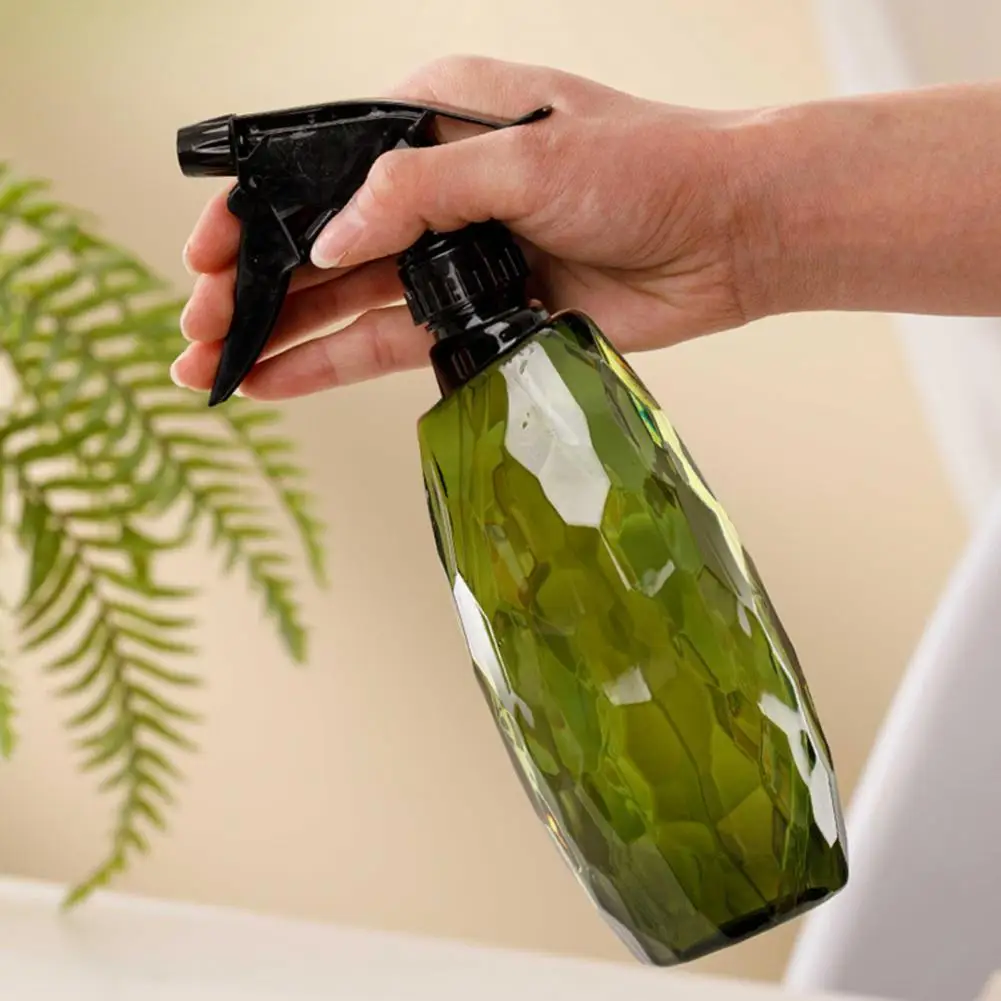 600ML-Hand-Press-Water-Sprays-Bottle-Adjustable-Nozzle-Portable ...