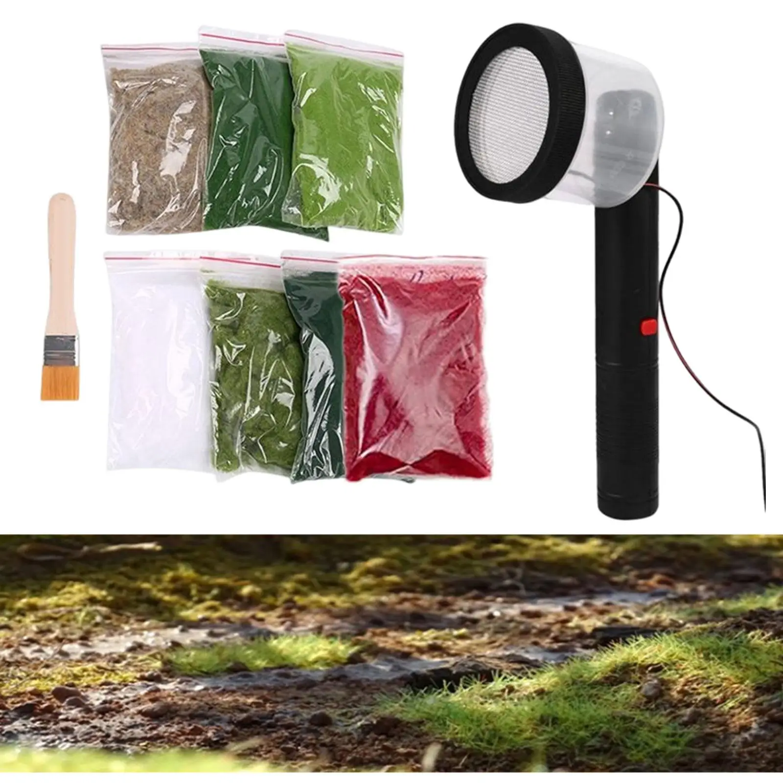 Static-Grass-Applicator-Craft-Tool-Landscaping-Gauge-Scale-for-Railway ...