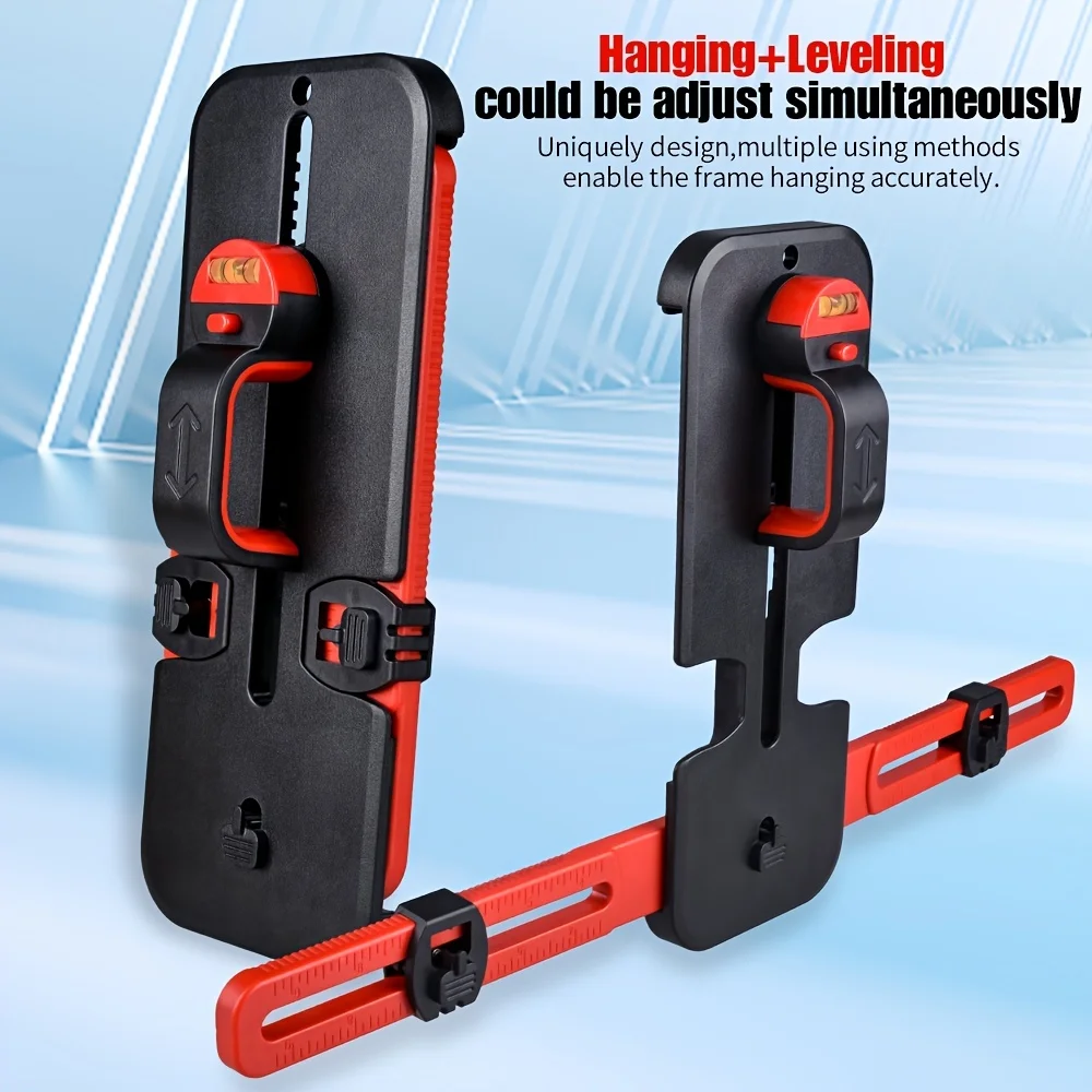 Picture-Hanging-Tool-Hardware-Frame-Photo-Level-Tool-With-Calibration ...