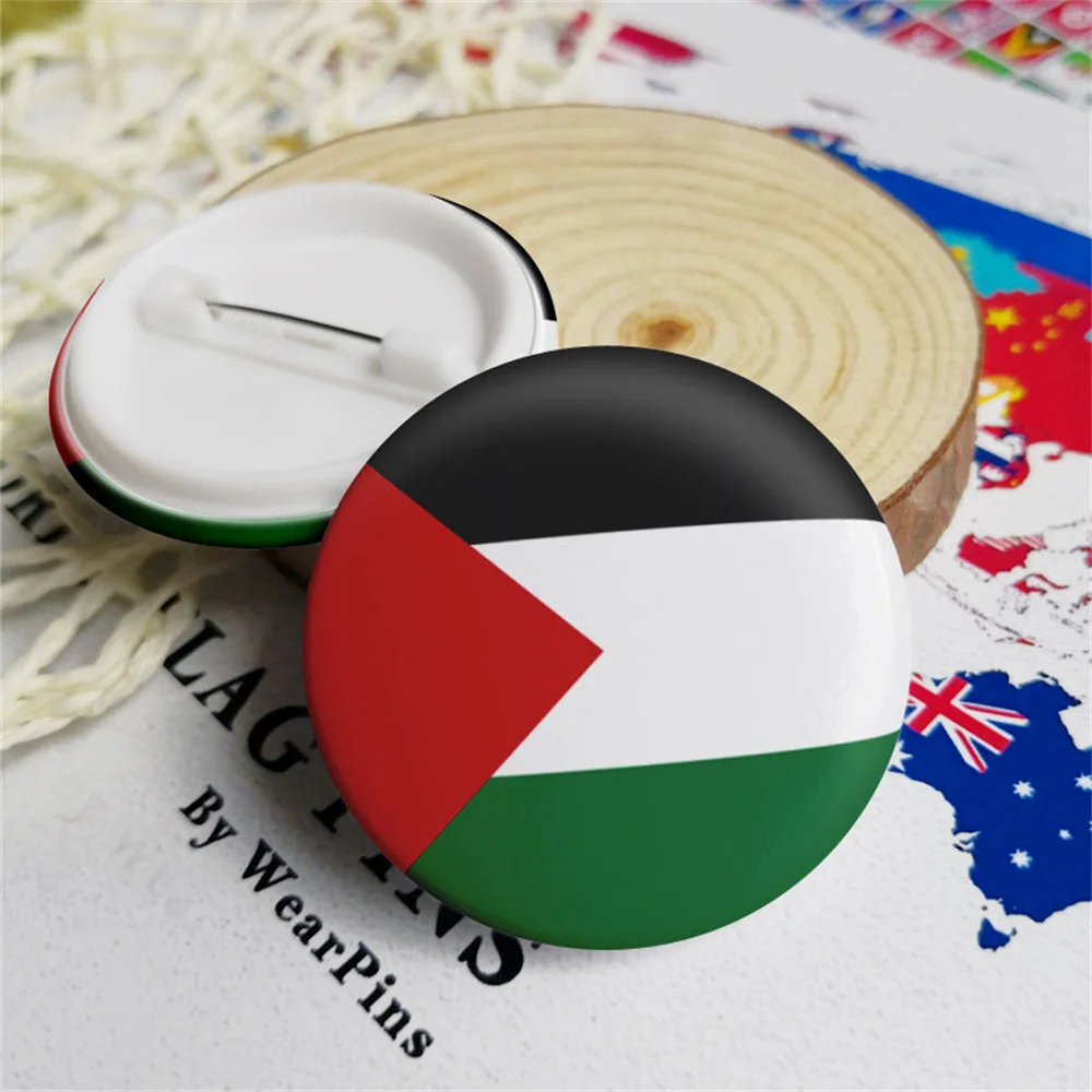 Palestine-Flag-Pin-Palestine-Rainbow-Map-Tinplate-Badge-Palestine-Pin ...