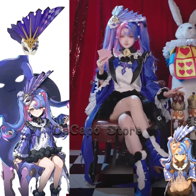 Wuwa Roccia Cosplay Costume Wuthering Waves Wig Shoes Anime Game ...