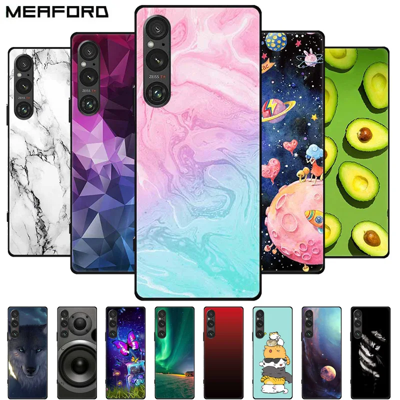 For Sony Xperia 1 V Case Xperia1V Silicon Back Cover Phone Case For ...