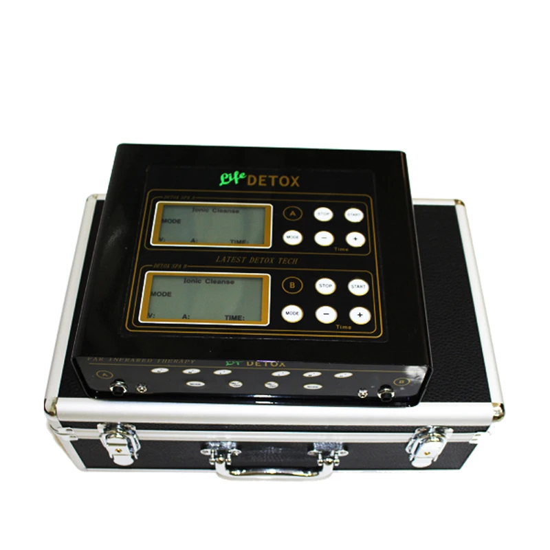 2 In 1 Beauty Spa Detoxify Health Device Ionic Foot Detox Machine ...