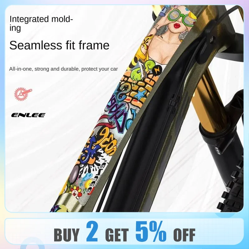 ENLEE-Bicycle-Frame-Protector-Anti-Scratch-Filme-de-Prote-o-de ...