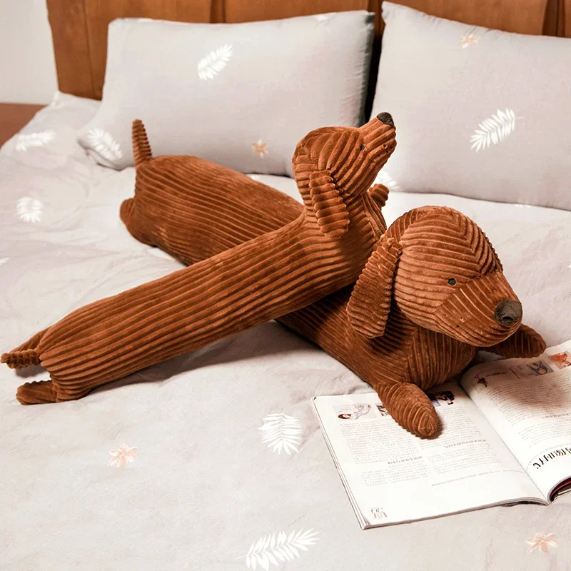 Kawaii-Cartoon-Dachshund-Dog-Plush-Toy-Plush-Long-Pillow-Stuffed-Plush ...