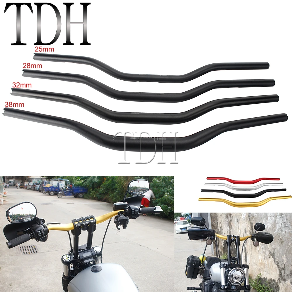 Cnc Billet Tracker Handlebars | 32mm Motorcycle Handlebar | Tracker ...