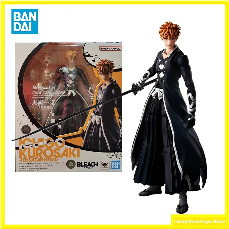 100-Original-Bandai-S-H-Figuarts-SHF-Bleach-Ichigo-Kurosaki-Tensa ...