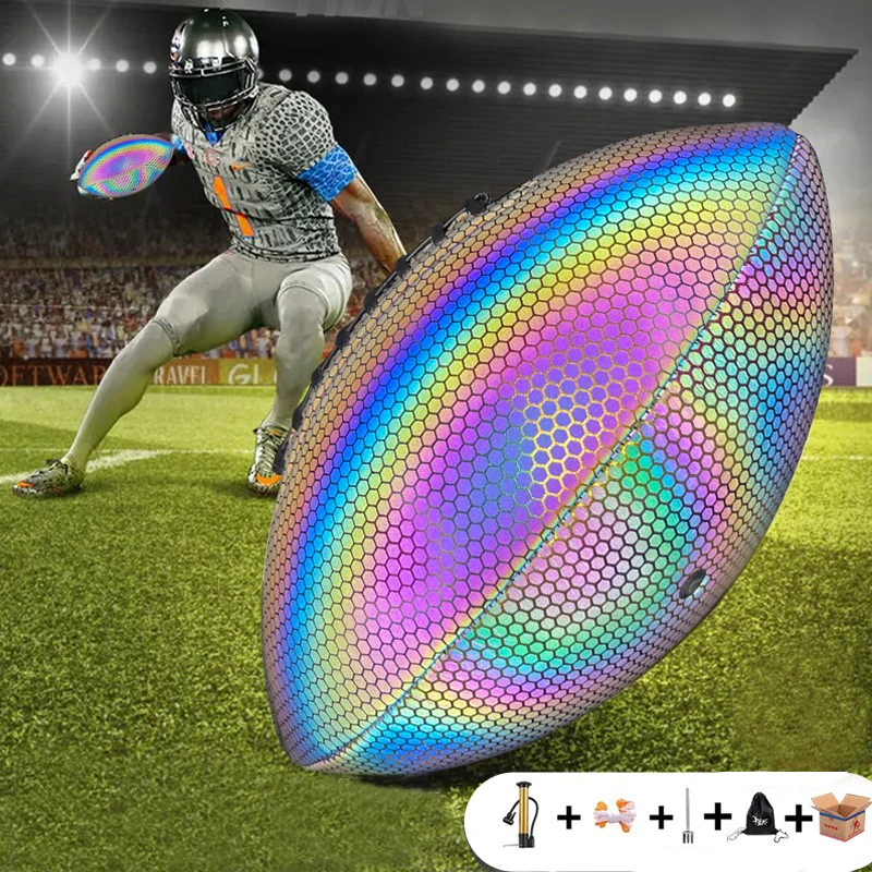 1pc-taglia-9-American-Glowing-Rugby-Adult-Youth-Training-Game-Ball ...