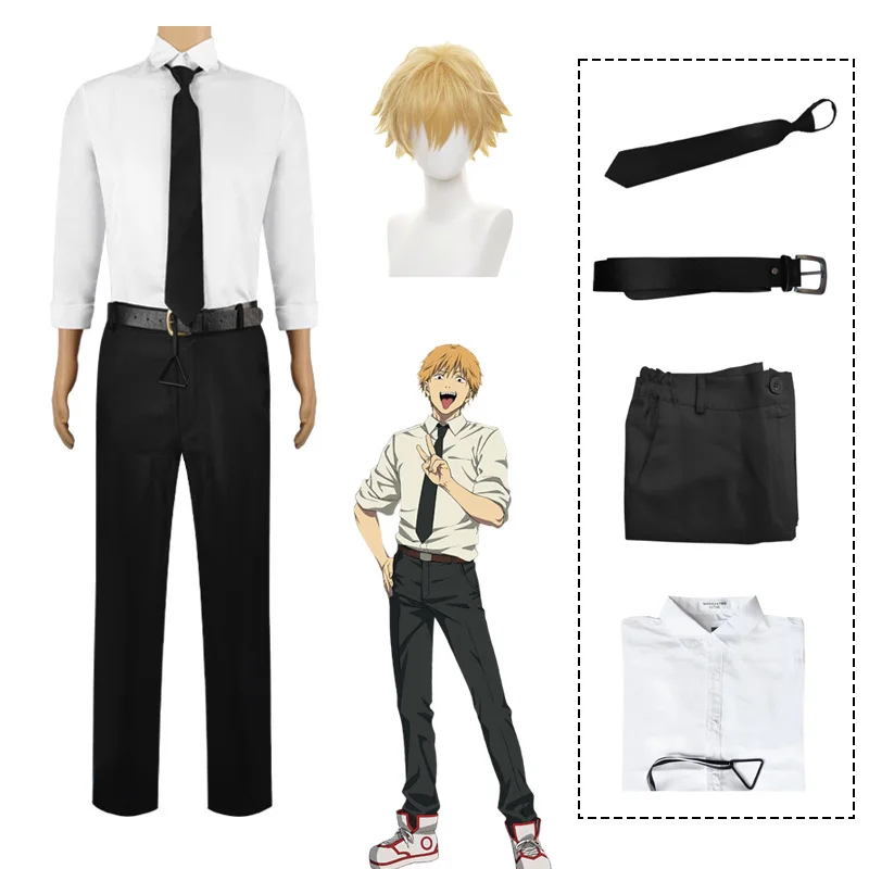 Denji-Cosplay-Anime-Chainsaw-Man-Denji-Cosplay-Costume-Casual-Uniform ...
