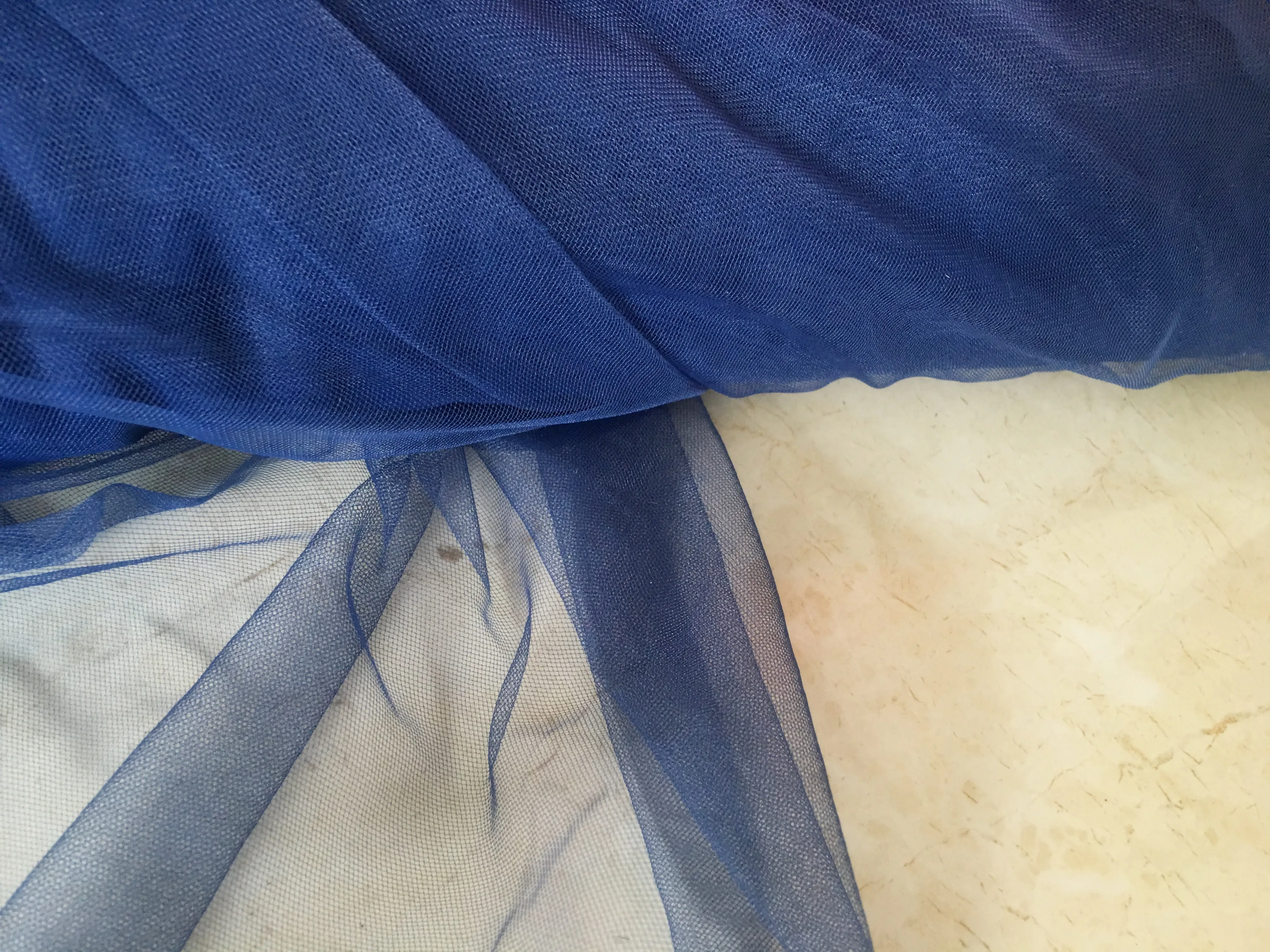 Navy Tulle Fabric