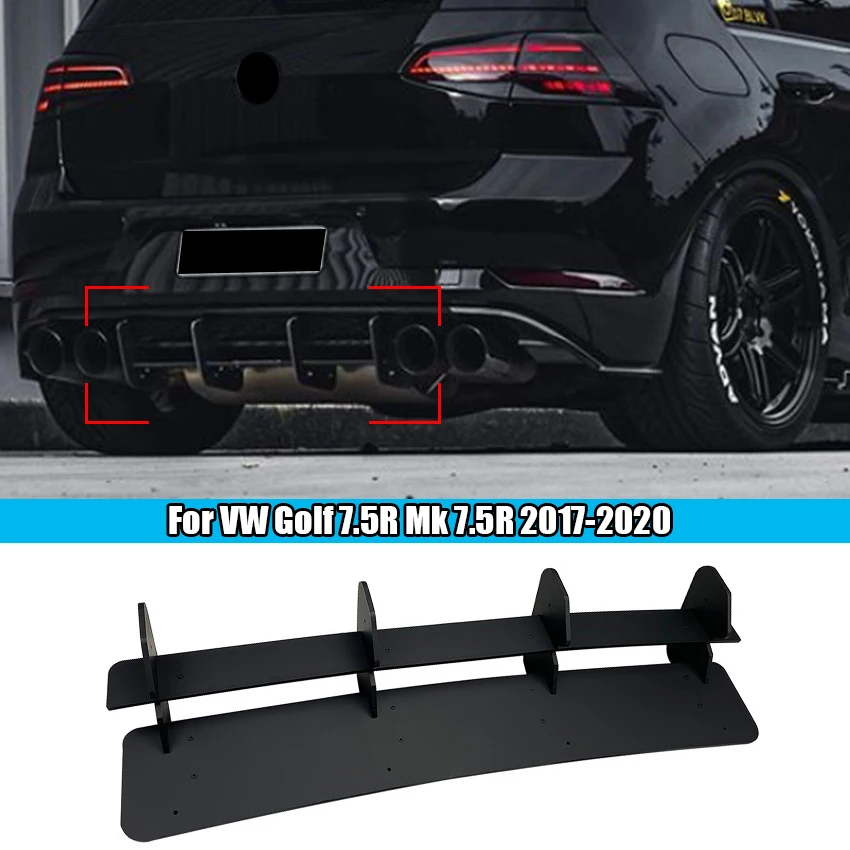 Car-Rear-Bumper-Diffuser-Protective-Lower-Spoiler-Lip-Protector-Body ...