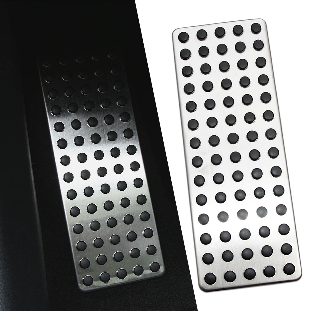 1pcs Non Slip Car Foot Rest Plate Footrest Pedal Cover For Mercedes ...