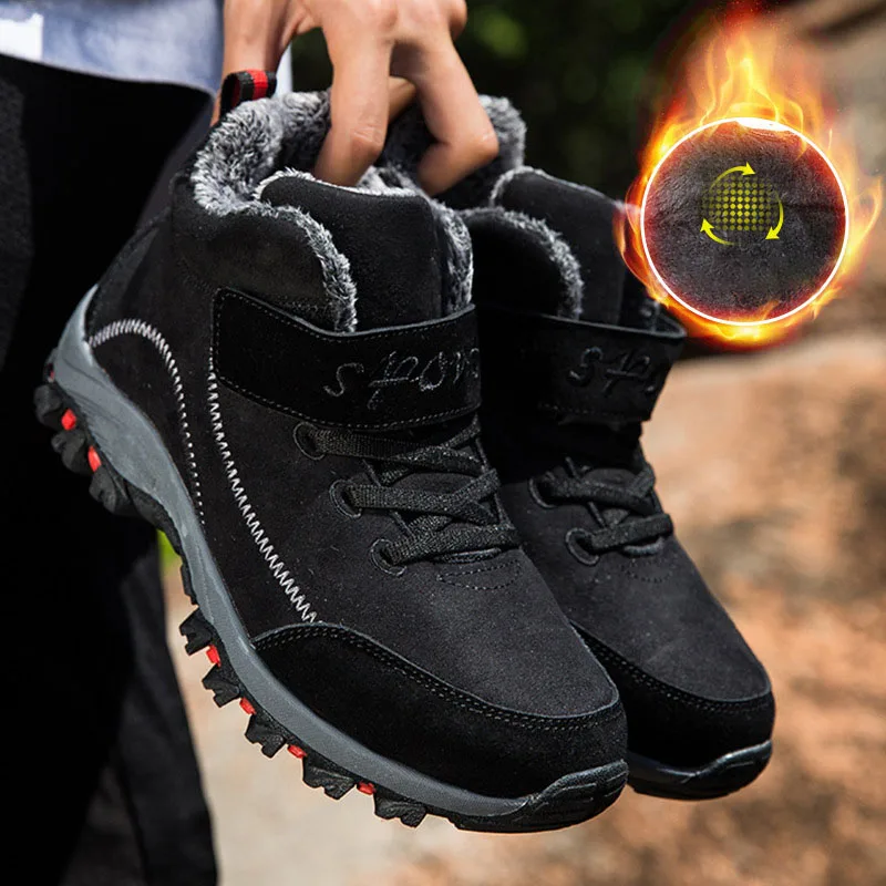 Winter-Women-Men-Boots-Fleece-Warm-Snow-Boots-Men-Work-Casual-Shoes ...