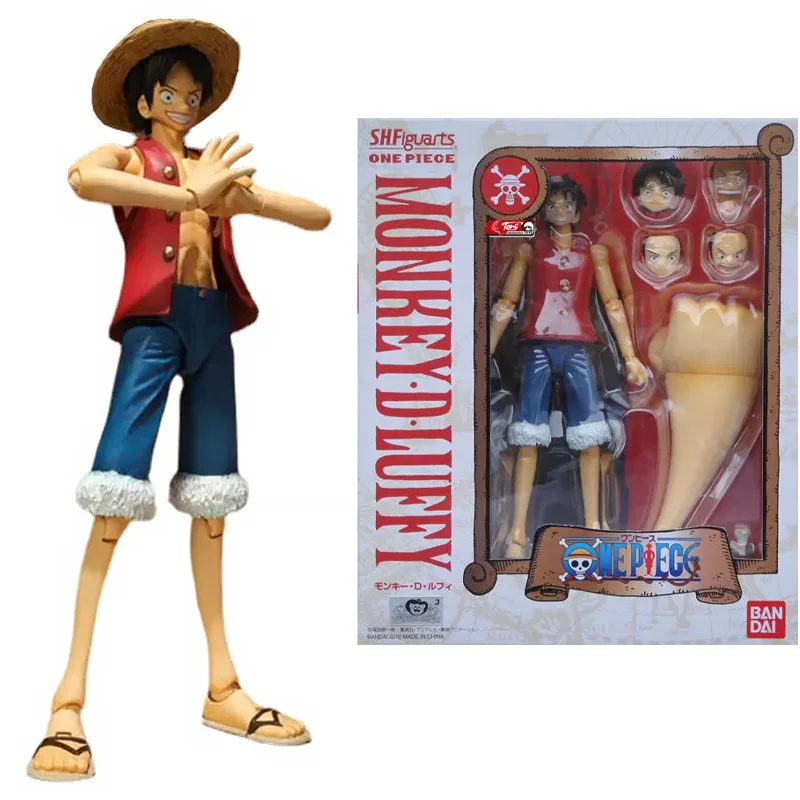 BANDAI-Original-S-H-Figuarts-SHF-Monkey-D-en-Stock-Luffy-ONE-PIECE ...