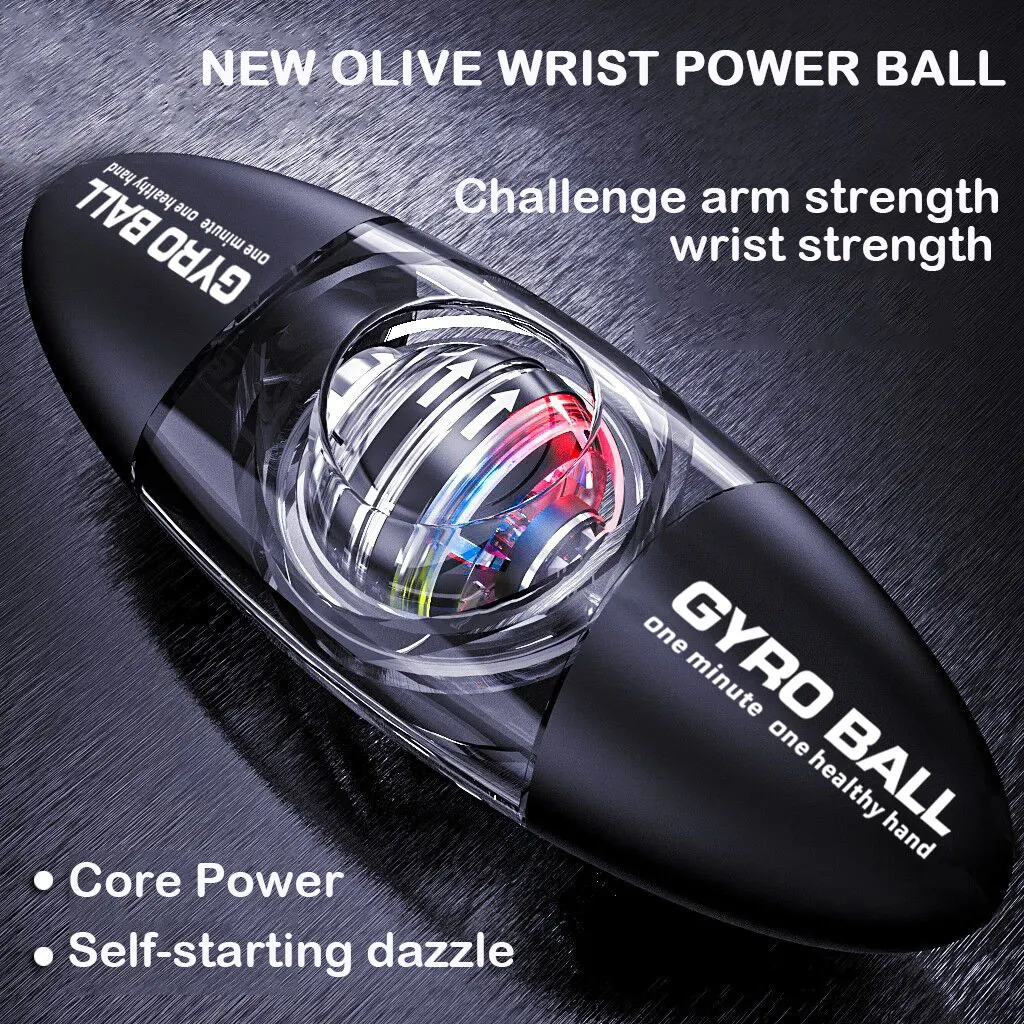 Gyro-Power-Ball-Colorful-LED-Lights-Hand-Strengthener-Gyroscope-Power ...