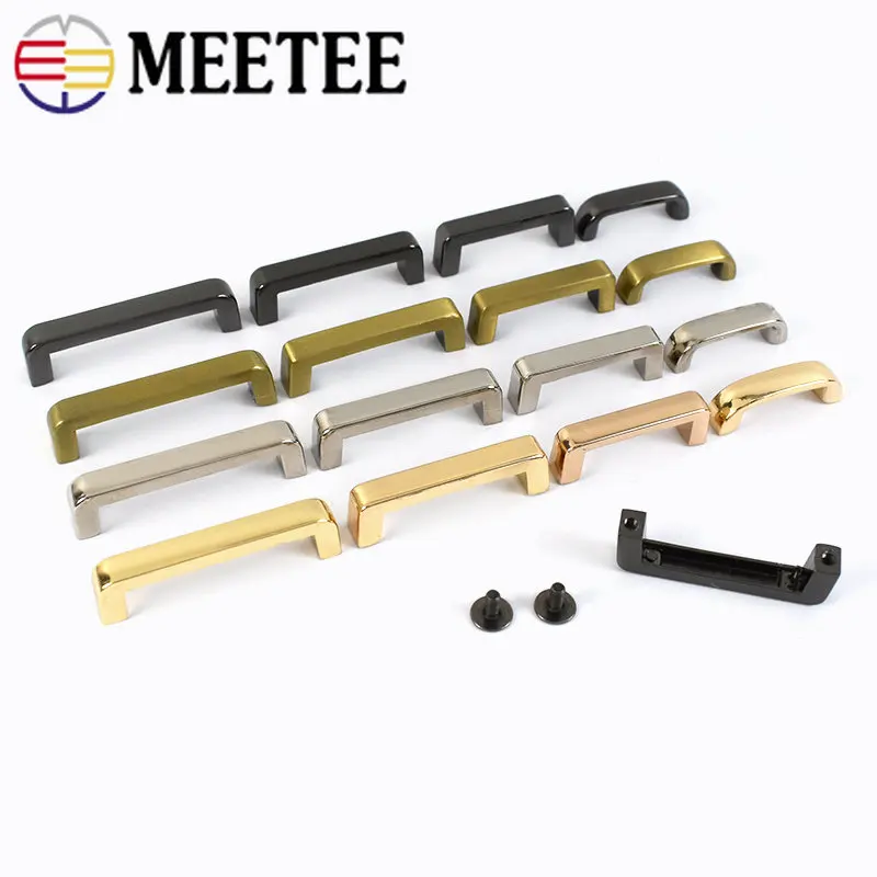 4/10pc Meetee Bag Bridge With Screw Metal Buckles For Purse Handbag ...