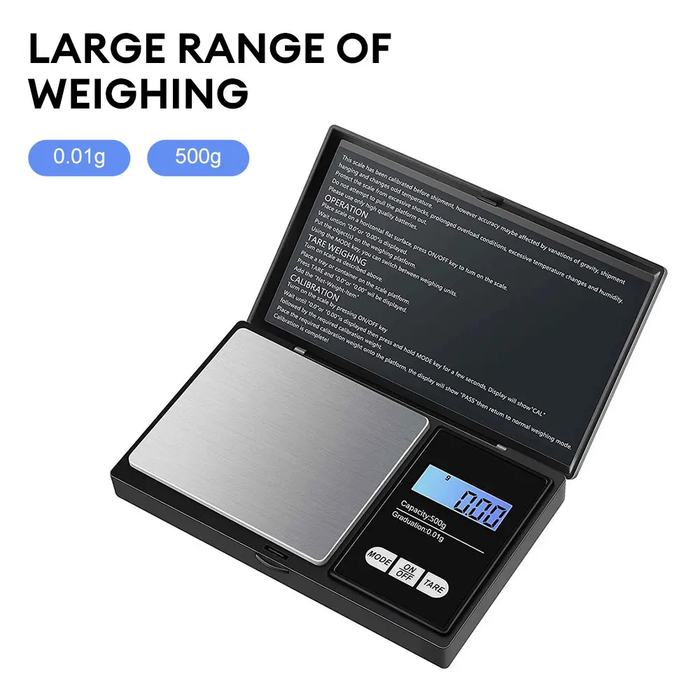 500g-0-01g-Jewelry-Mini-Stainless-Steel-Electronic-Scale-Digital-Pocket ...