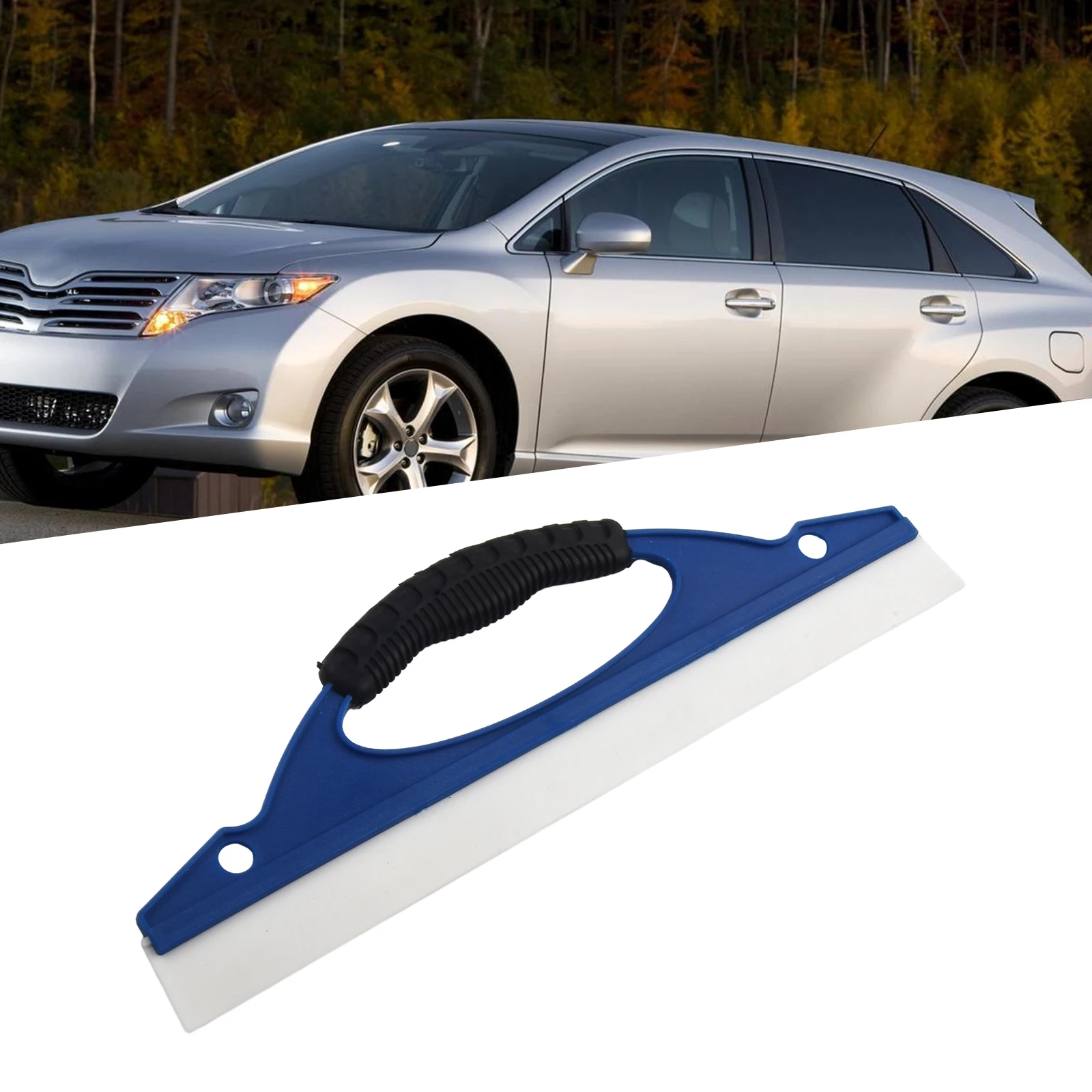 Silicone Car Glass Wiper Squeegee Blade Water Dry Aid Glass Shower 31*9 ...