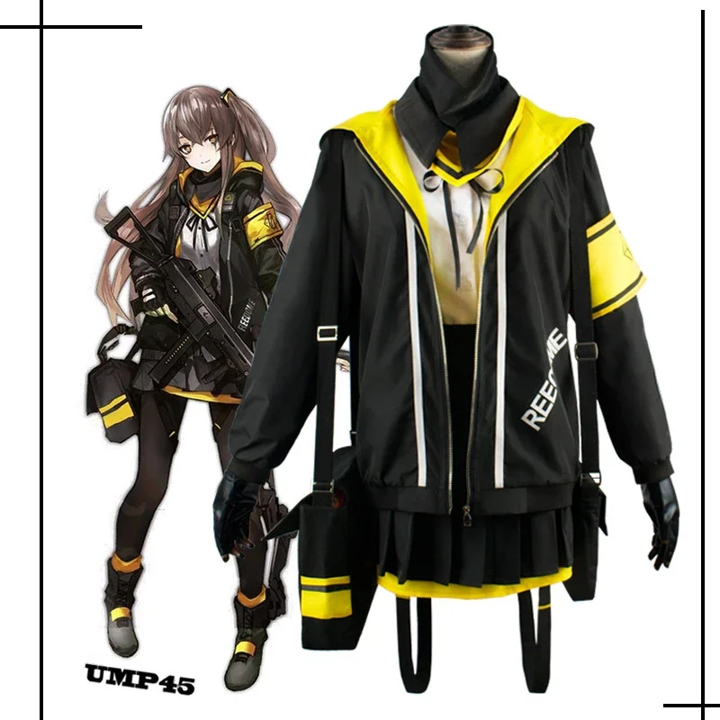 Girls-frontline-UMP45-tactical-cosplay-costume-Lolita-women-girls ...