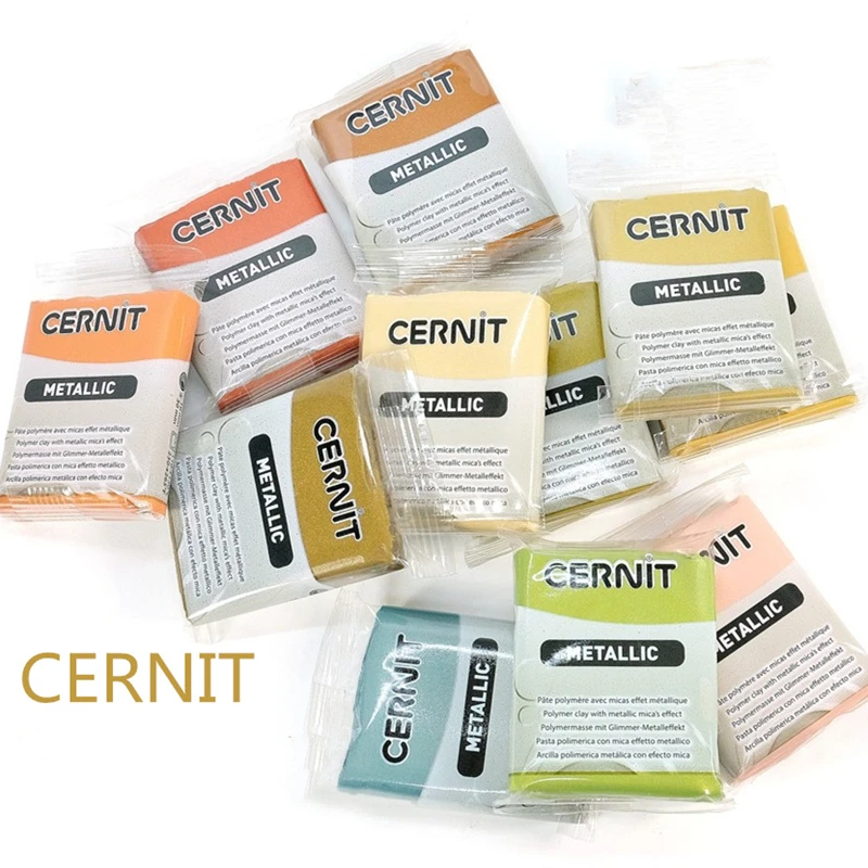 Cernit Cerámica suave profesional, barro nacarado, Color metálico ...