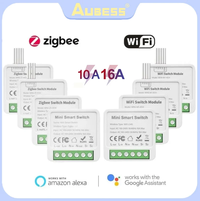 10a-16a-Tuya-Wifi-Zigbee-Mini-Diy-Breaker-Mini-Smart-Light-Switch ...