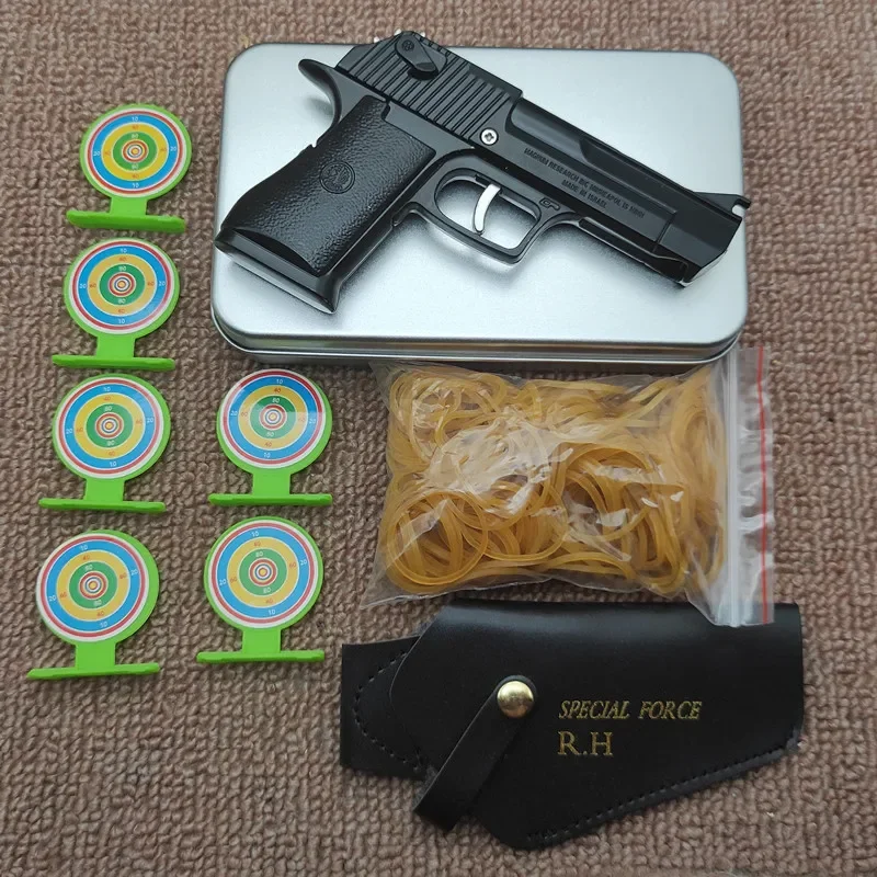Can-Shoot-12-Consecutive-Rubber-Band-Guns-with-Bullets-All-Metal-Soft ...