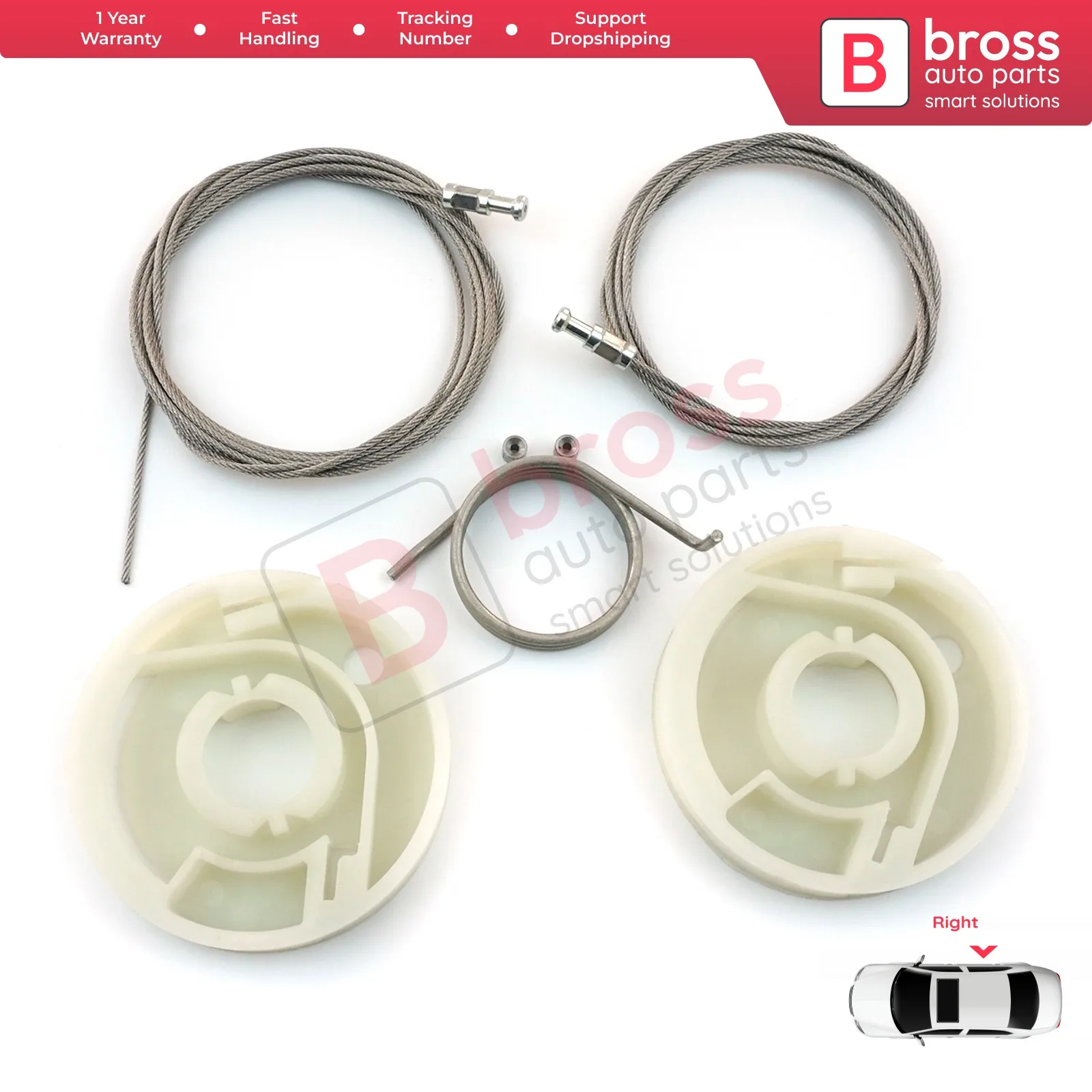 BDP228-Right-Side-Rear-Electrical-Slider-Sliding-Door-Guide-Rail-Kit ...