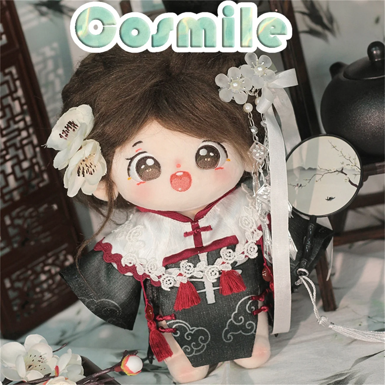 Fashion-Hanfu-Cheongsam-Ancient-Costume-Stuffed-Plushie-Plush-20cm-Doll ...