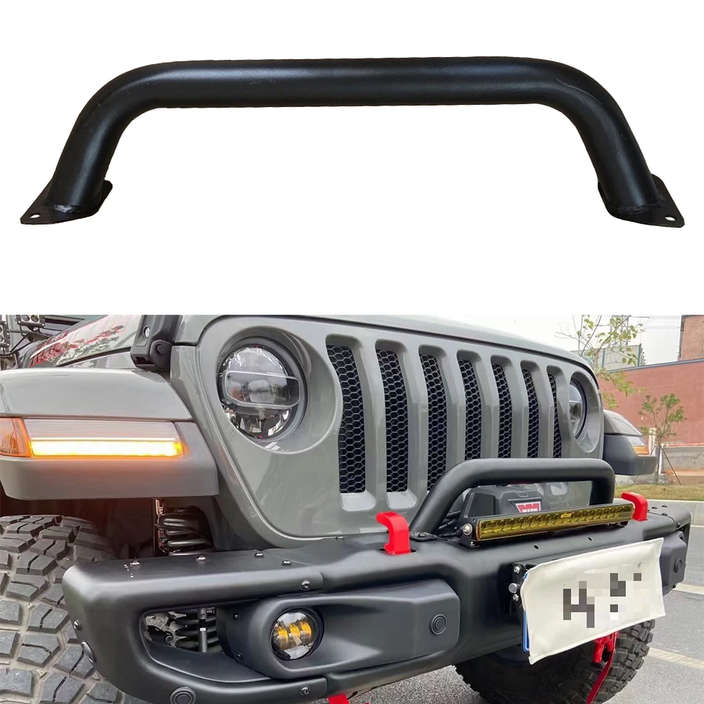 1PC Steel 10th Anniversary Front Bumper Bull Bar For Jeep Wrangler JL ...