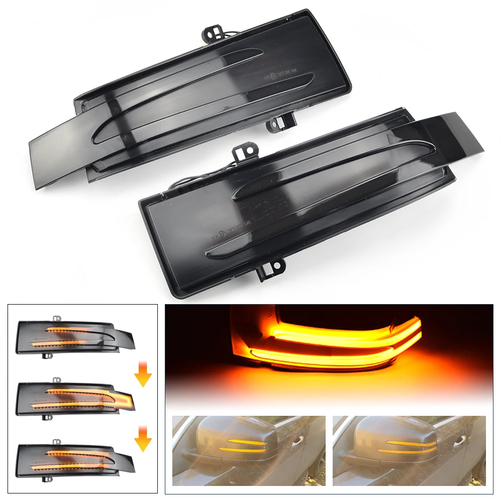 Dynamic-Blinker-LED-Turn-Signal-Light-Indicator-For-Mercedes-Benz-A-B-C ...