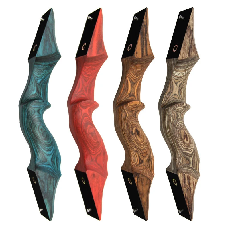 15inch-Archery-Recurve-Bow-Black-Hunter-Bow-Handle-Limbs-Right-Left ...