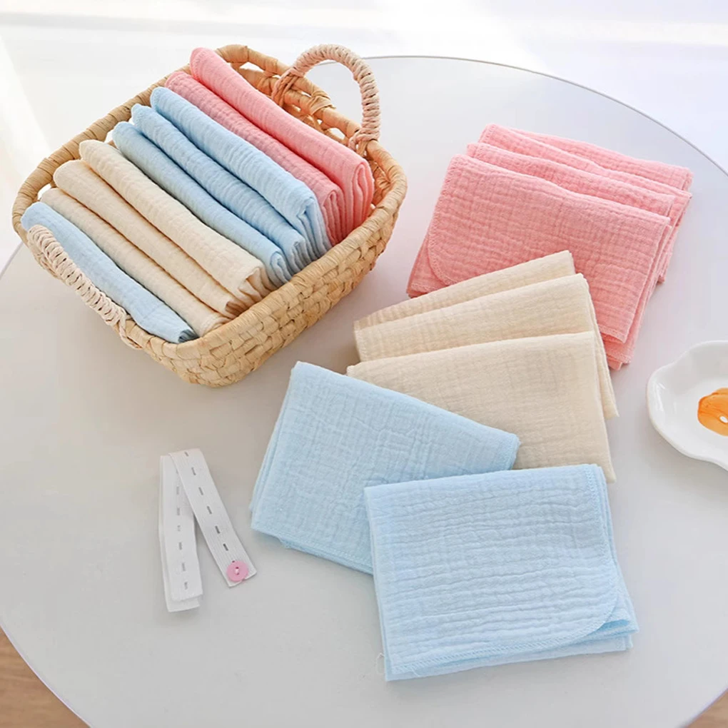 8/10PCS Baby Gauze Diapers 42x45cm 100% Cotton For Newborn Baby Nappy ...