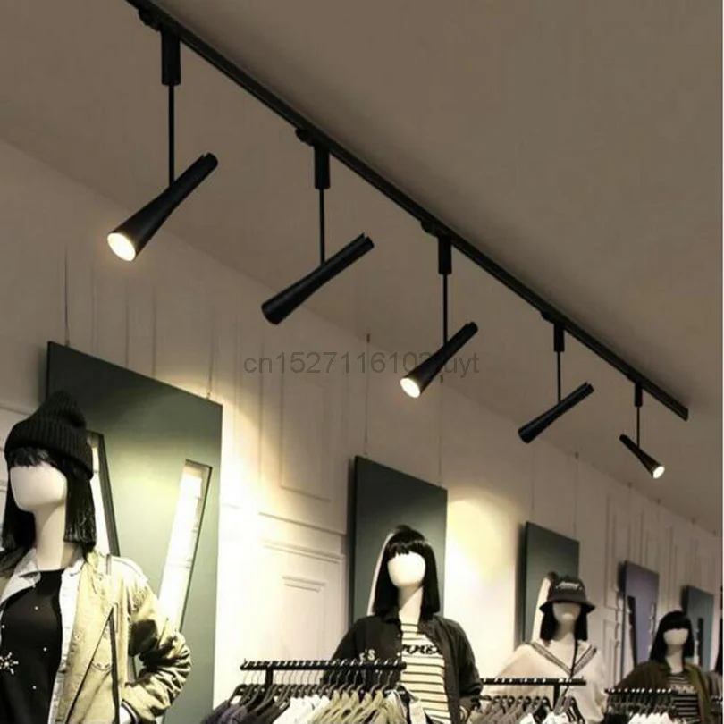 Luz LED regulable de 15W para cocina, luces COB de bajada de riel para ...