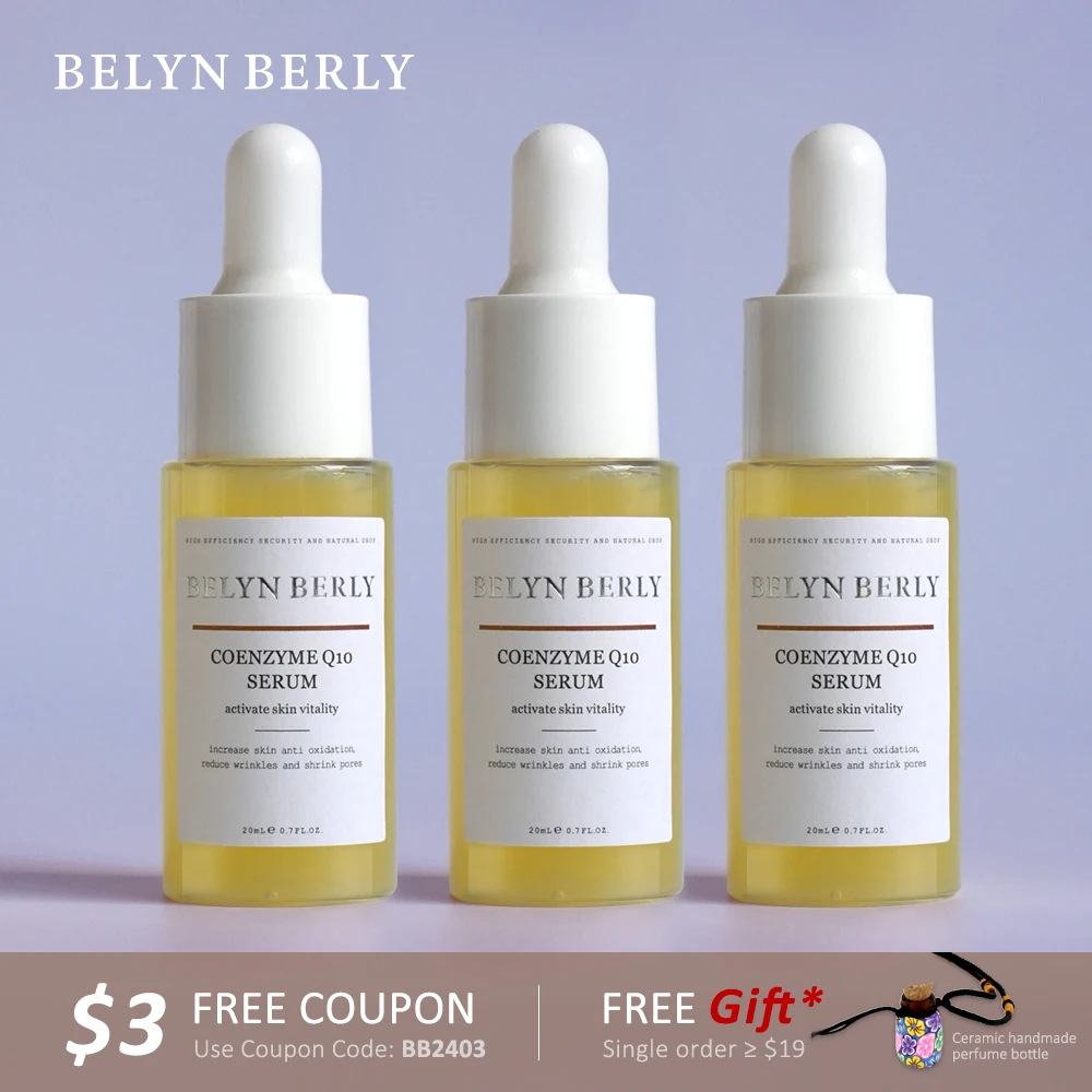 BELYN-BERLY-Coenzyme-Q10-Serum-3PCS-Lot-Minimize-Pores-and-Moisturizing-Face-Flabby-Skin ...