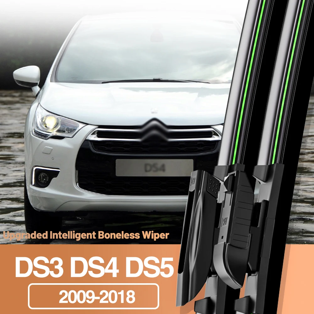 2pcs-For-Citroen-DS3-DS4-DS5-2009-2018-Front-Windshield-Wiper-Blades ...